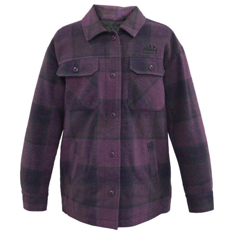 Z0090WOM Women's Sherpa Lined Flannel – MAC Tools